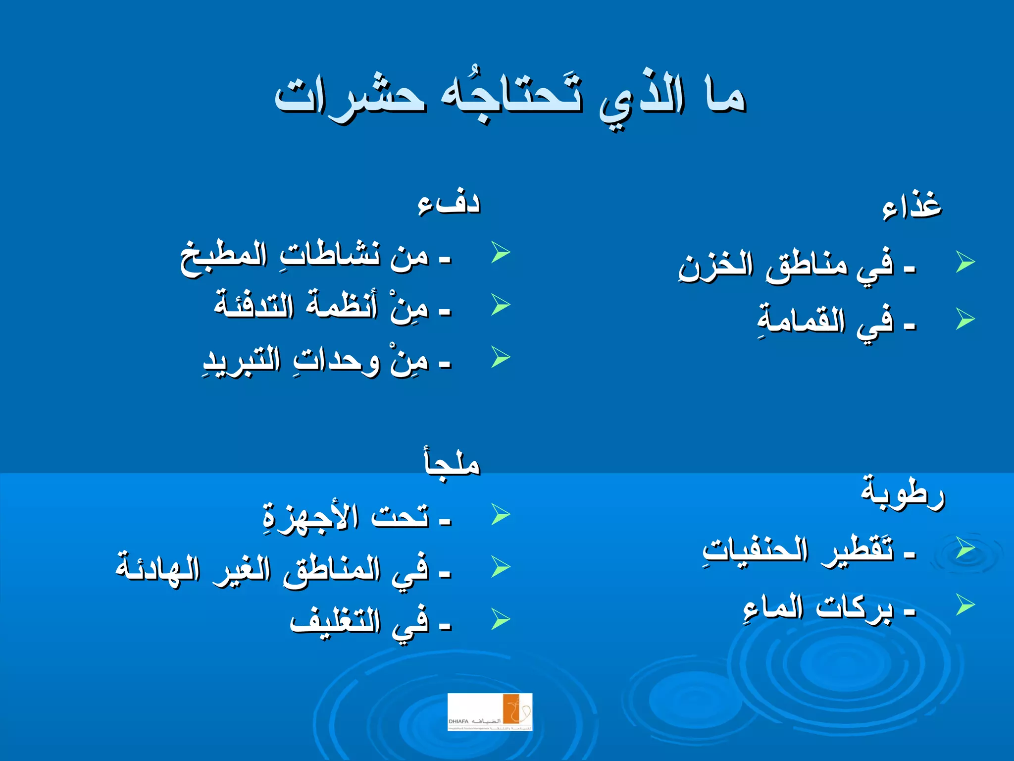 Arabic-Food-Hygiene. (Ali Shahbaz Executive Housekeeper) | PPT