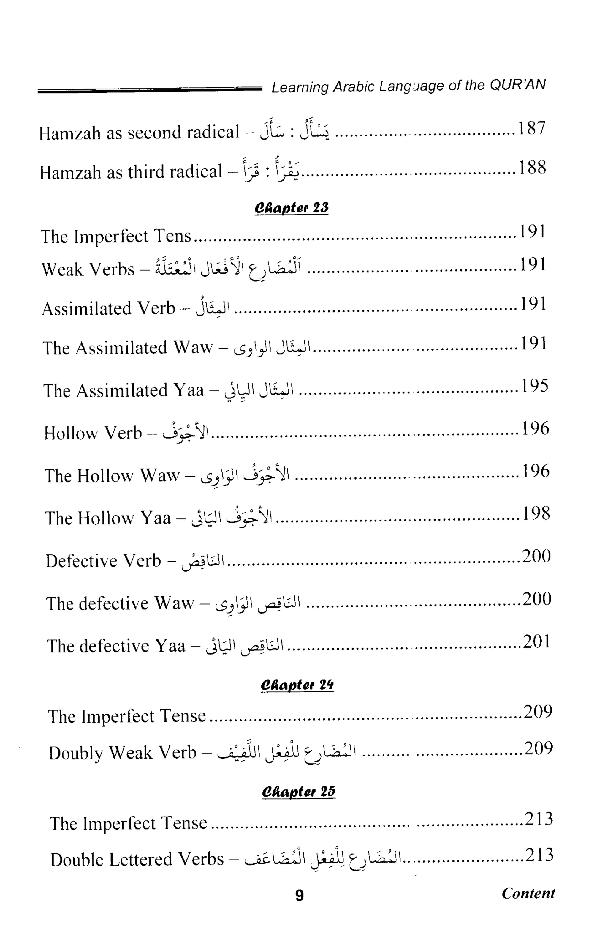Arabic grammar learning arabic-language_of_the_quran | PDF