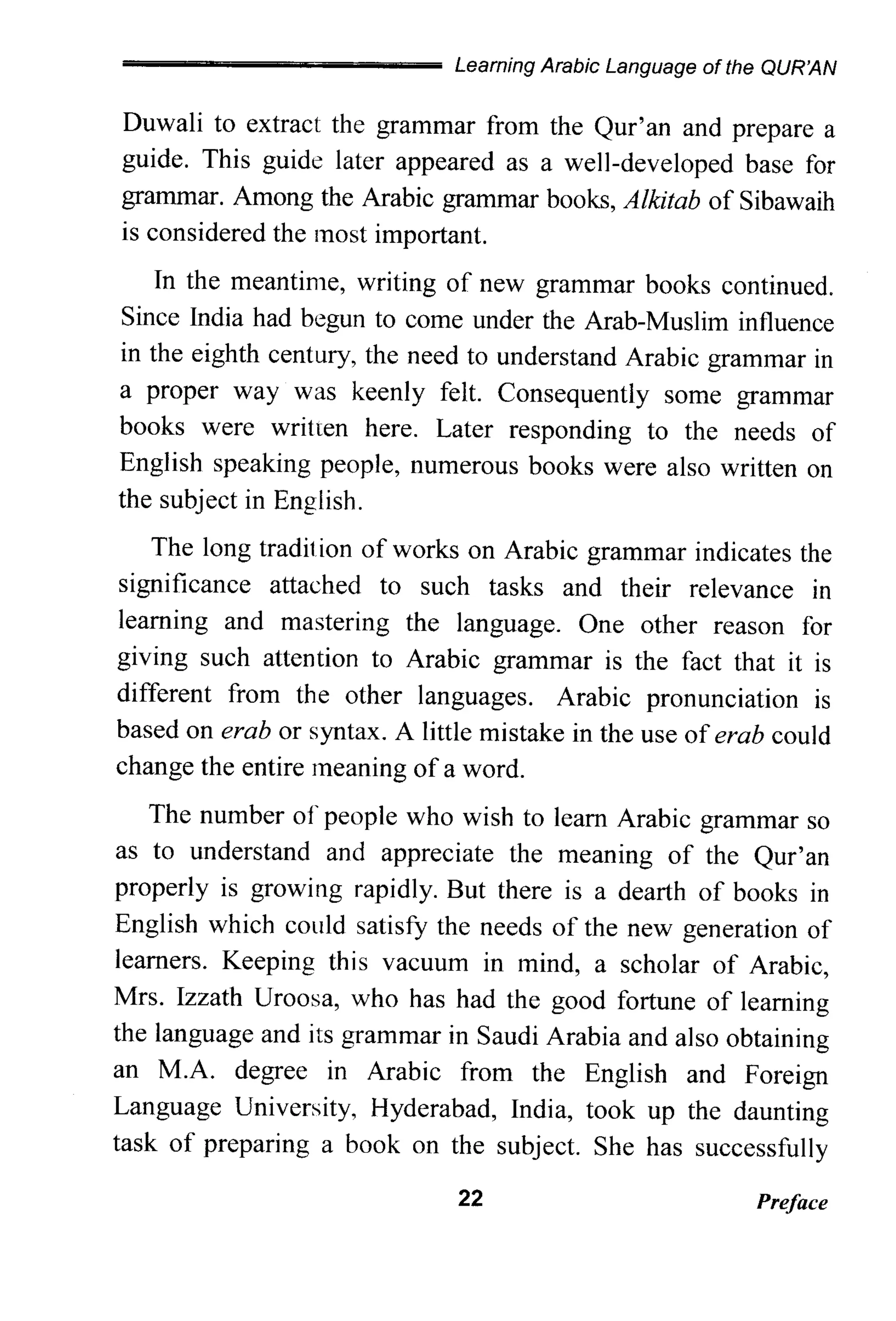 Arabic grammar learning arabic-language_of_the_quran | PDF