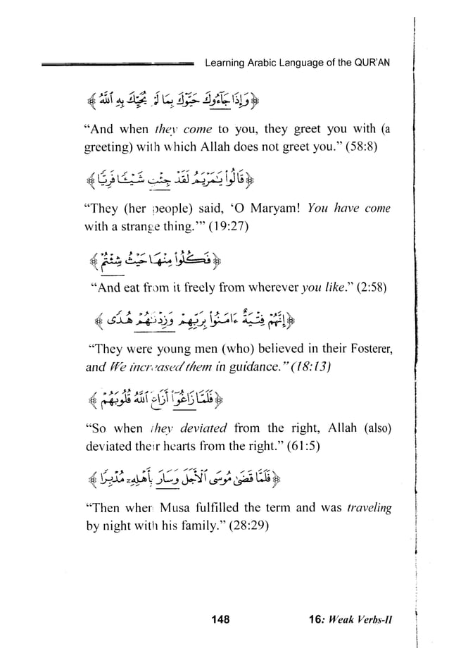 Arabic grammar learning arabic-language_of_the_quran | PDF