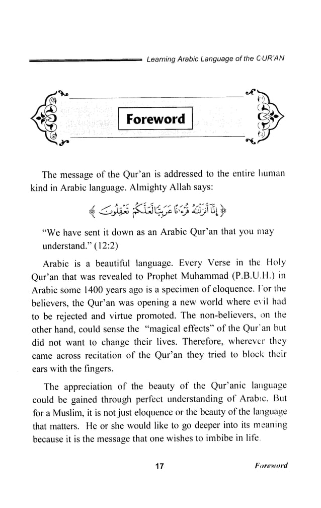Arabic grammar learning arabic-language_of_the_quran | PDF