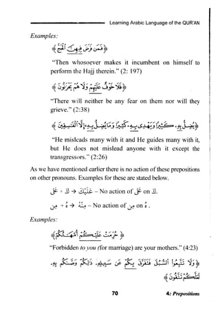 Arabic grammar learning arabic-language_of_the_quran | PDF