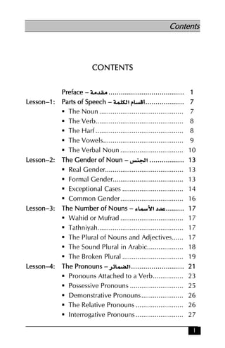 Arabic grammar essentials | PDF