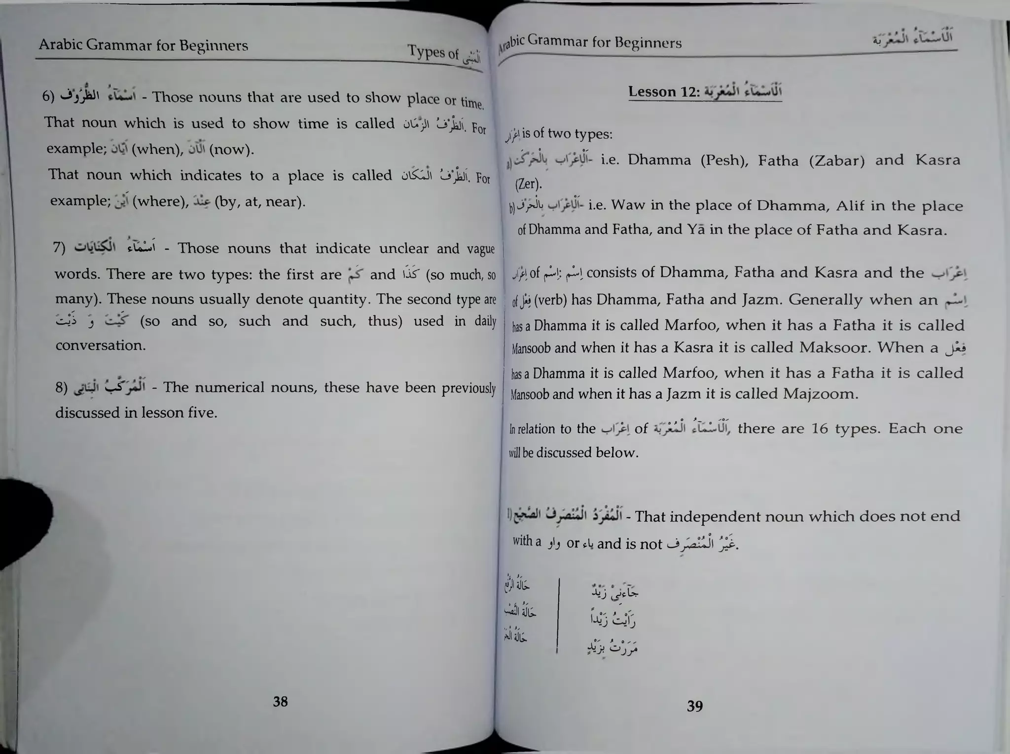Arabic grammar for beginners nahw syntax by shaykh mufti saiful islam | PDF