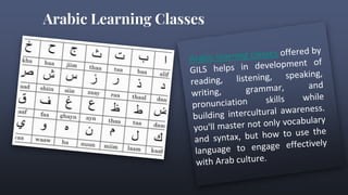 Arabic Language Learning Course | PPTX