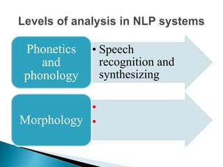 MoM2010: Arabic natural language processing | PPTX