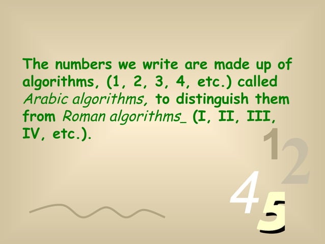 Arabic Numbers | PPS