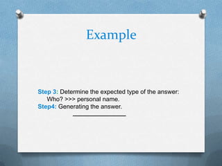 Arabic question answering ‫‬ | PPTX