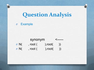 Arabic question answering ‫‬ | PPTX