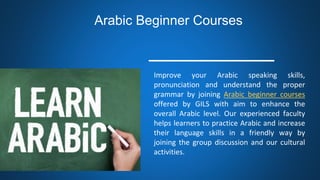 Arabic speaking classes | PPT