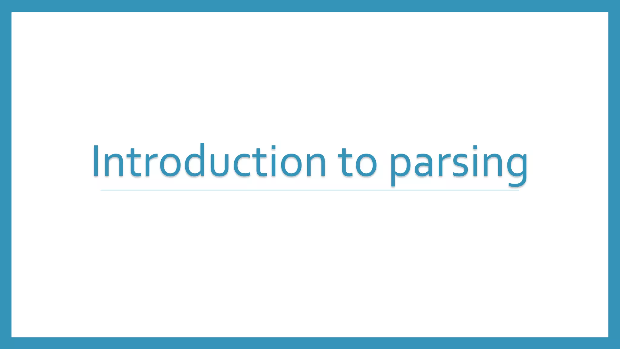 Arabic syntactic parsing | PPTX