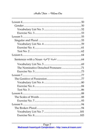 Arabic tutor (Full Vol. I-IV) combined pdf | PDF