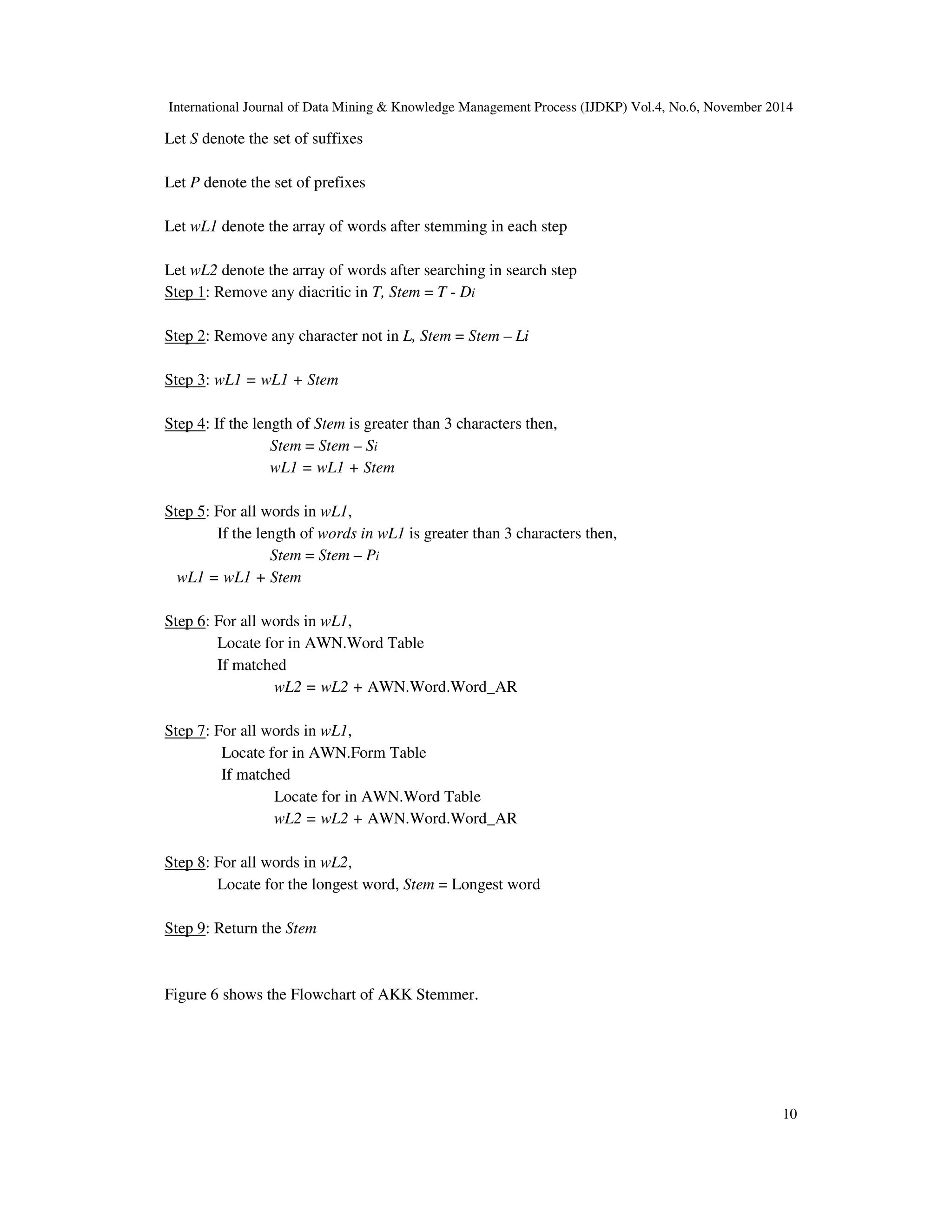 Arabic words stemming approach using arabic wordnet | PDF | Search | Internet