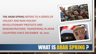 Arab spring | PPT