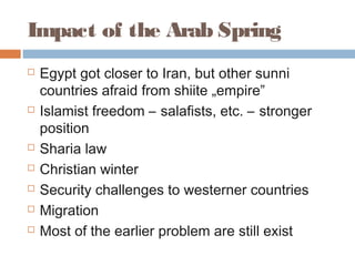 Arab spring | PPT