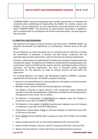 HEALTH, SAFETY AND ENVIRONMENTAL MANUAL | DOCX
