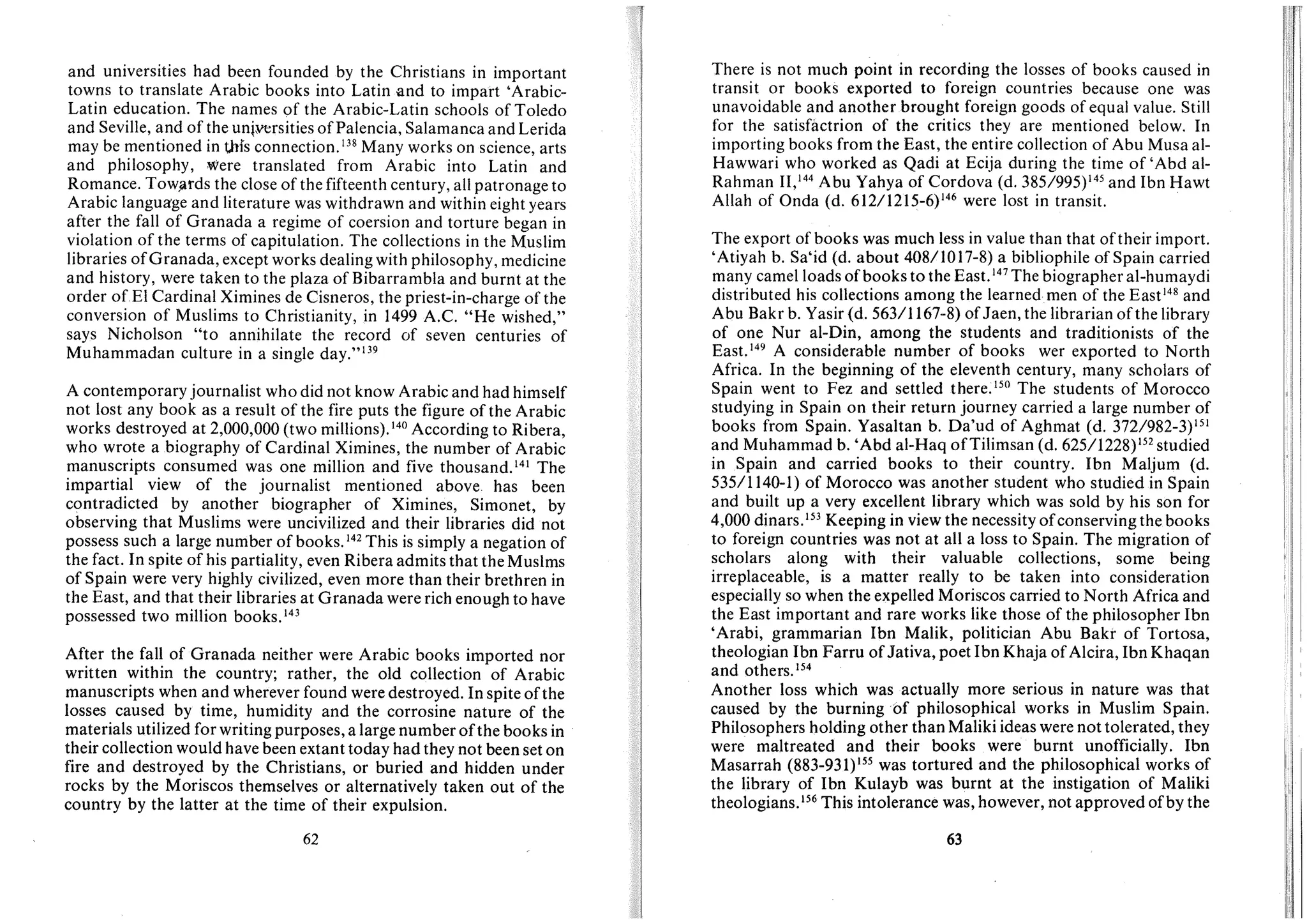 Arab writing and arab libraries imamuddin | PDF