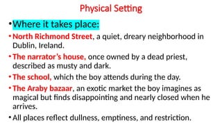 Araby part 1 Written by Irish writer james Joyce | PPTX