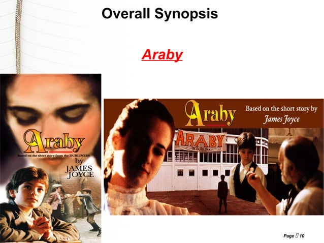 Araby by James Joyce Prepared by Kaushal Desai | PPT