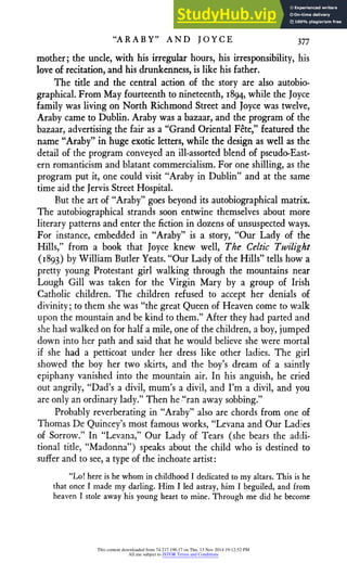Araby quot and the Writings of James Joyce.pdf