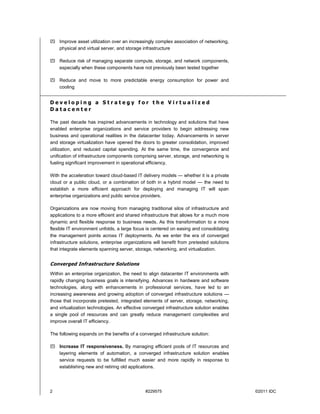 Ar Accelerating Converged Infrastructure With Flexpod | PDF | Cloud Computing | Internet