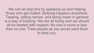 Bullying | PPTX