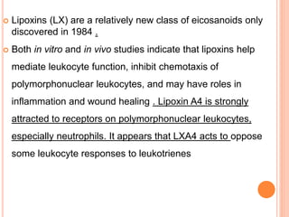 Arachidonic acid metabolism | PPTX