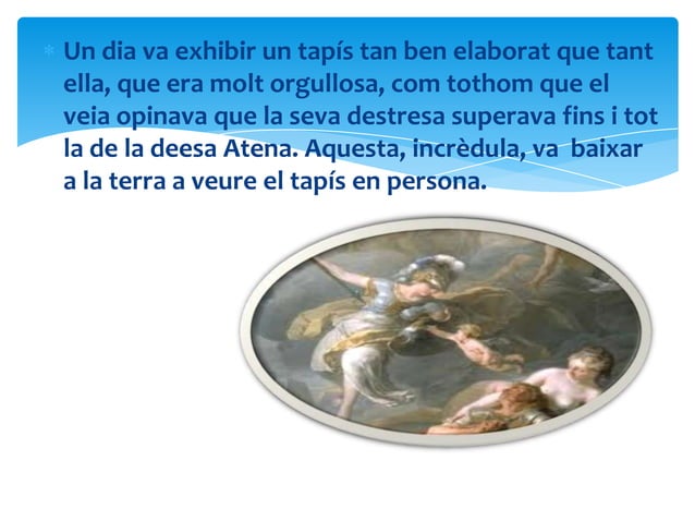 El mite d'Aracne | PPT