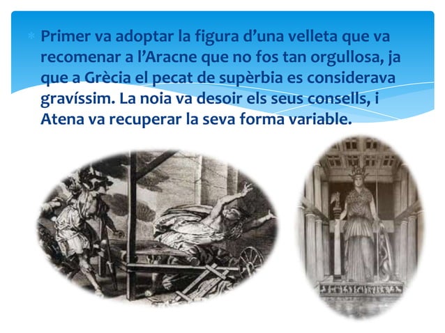 El mite d'Aracne | PPT