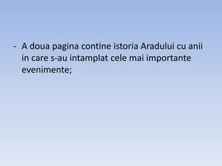Arad centru cultural si istoric | PPTX