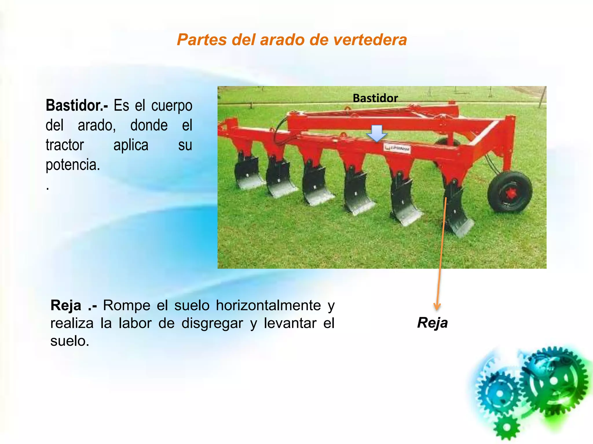 Arado de vertedera | PPTX