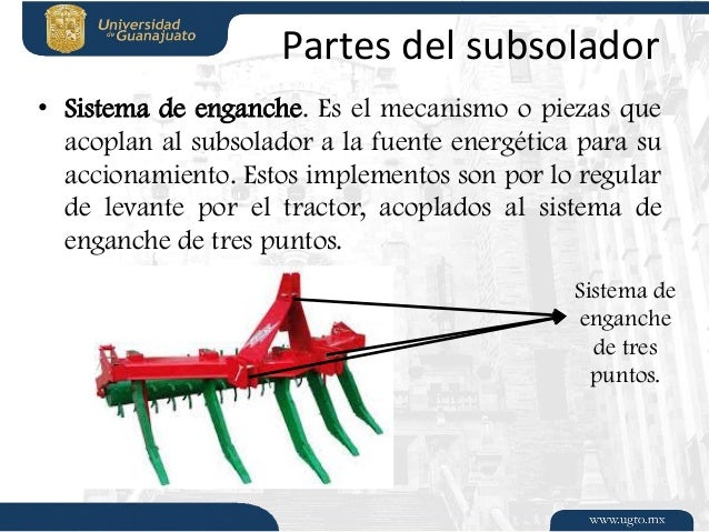 Arado subsolador 3