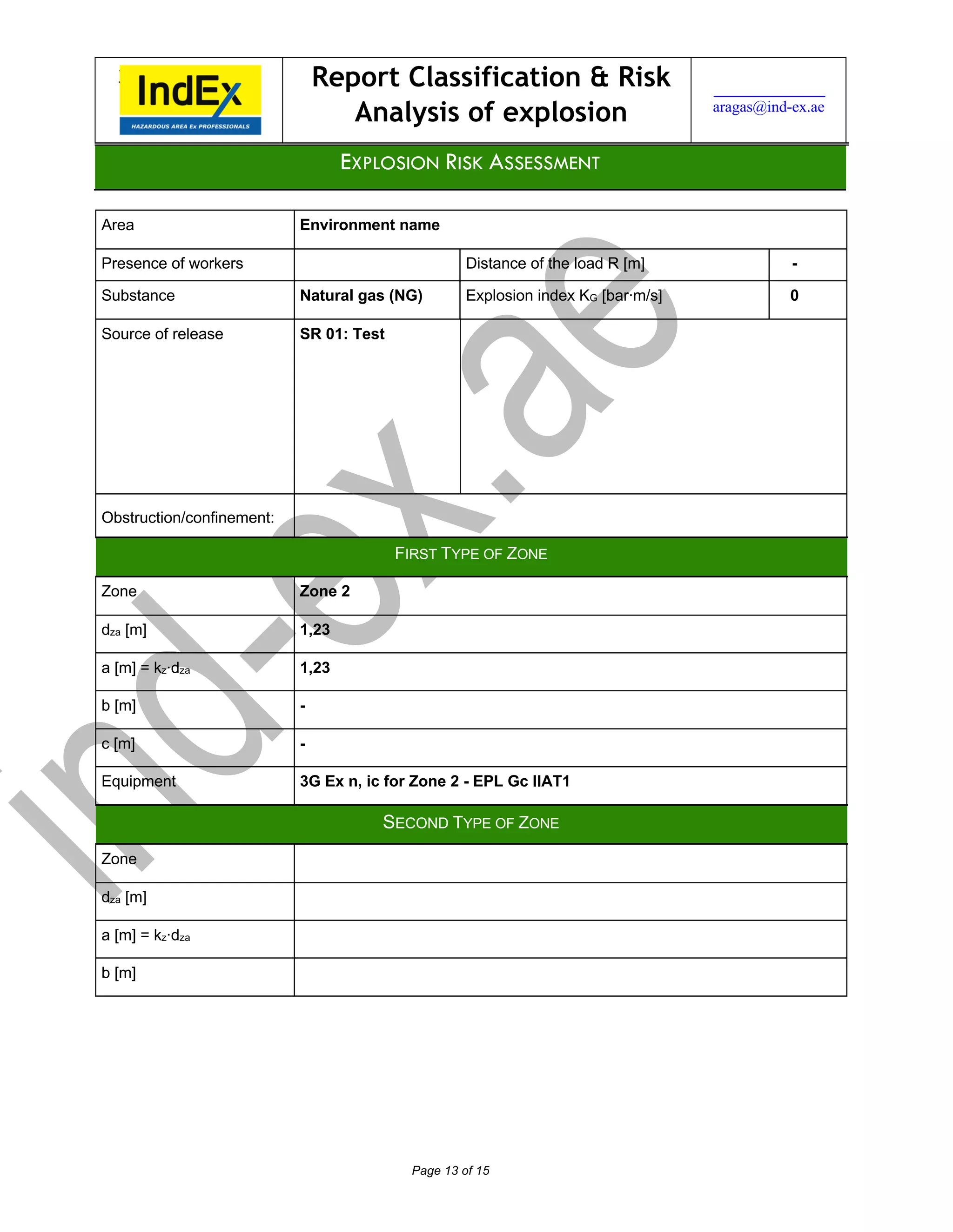 AraGasPlus - Example Report | PDF