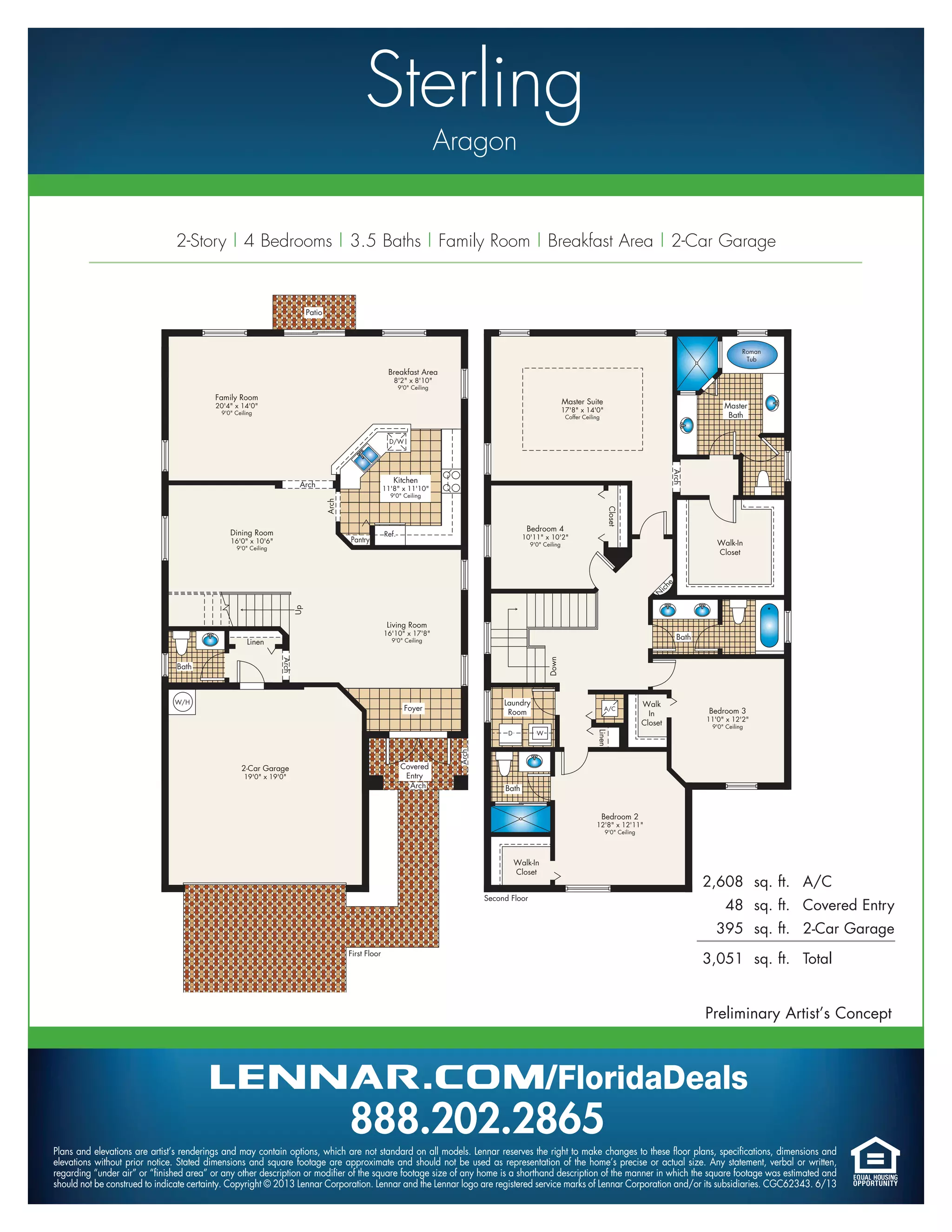 Aragon by Lennar Homes - Estate home floorplans | PDF