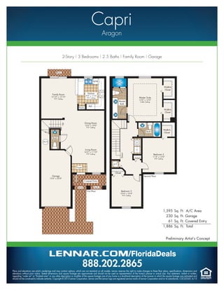 Aragon by Lennar Homes - Town home floorplans | PDF