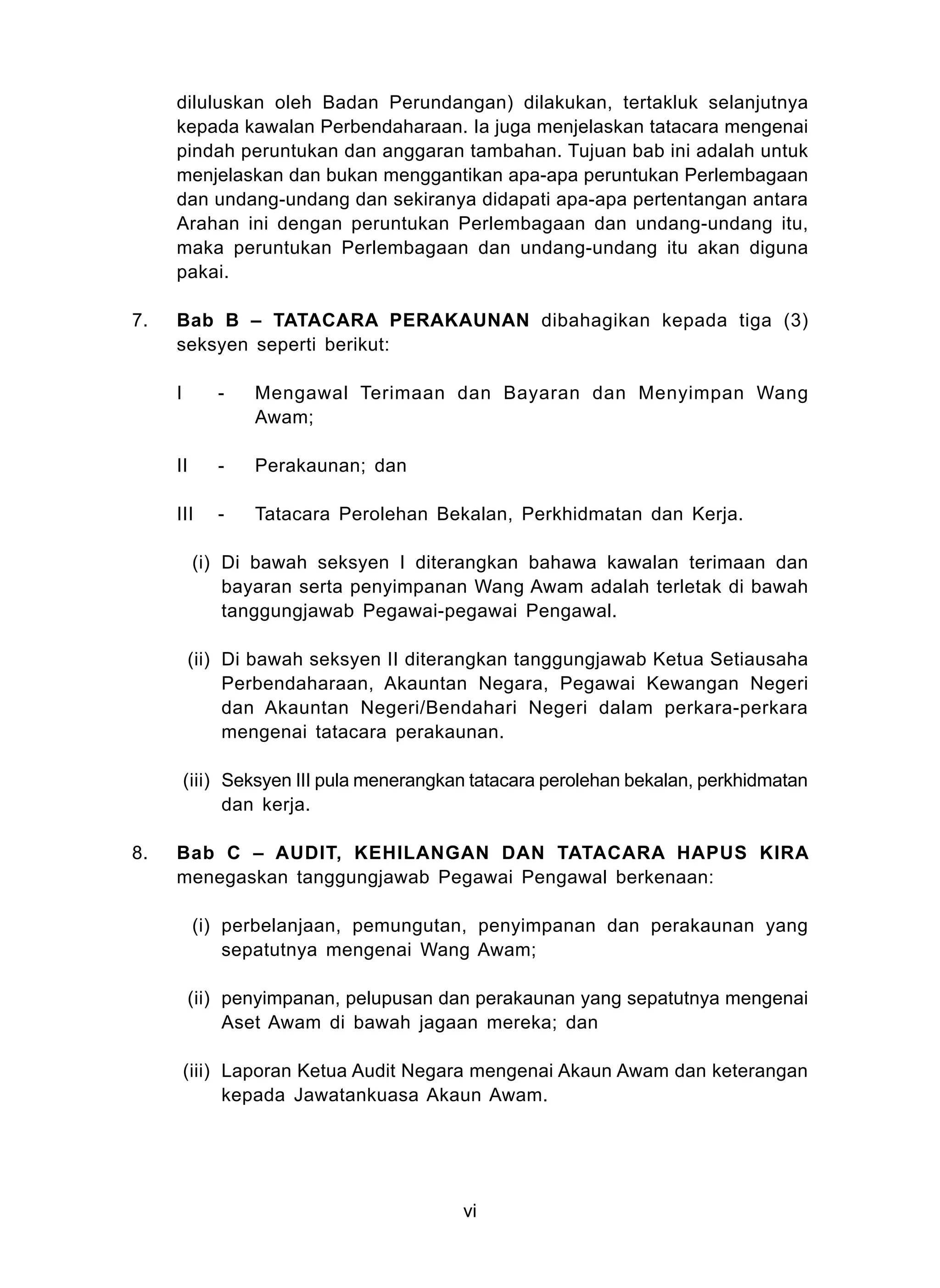 Arahan perbendaharaan | PDF