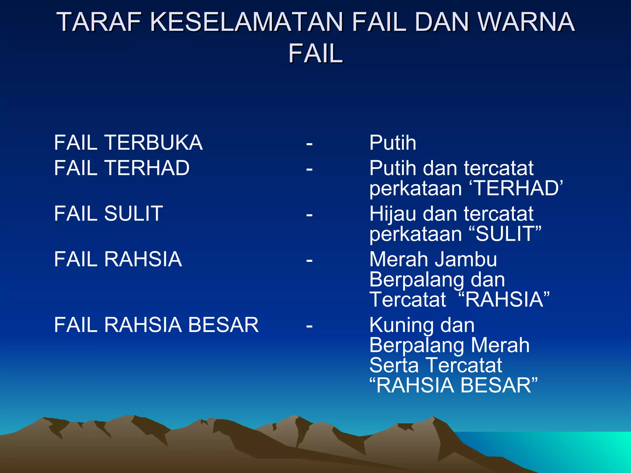 Arahan perkhidmatan | PPT