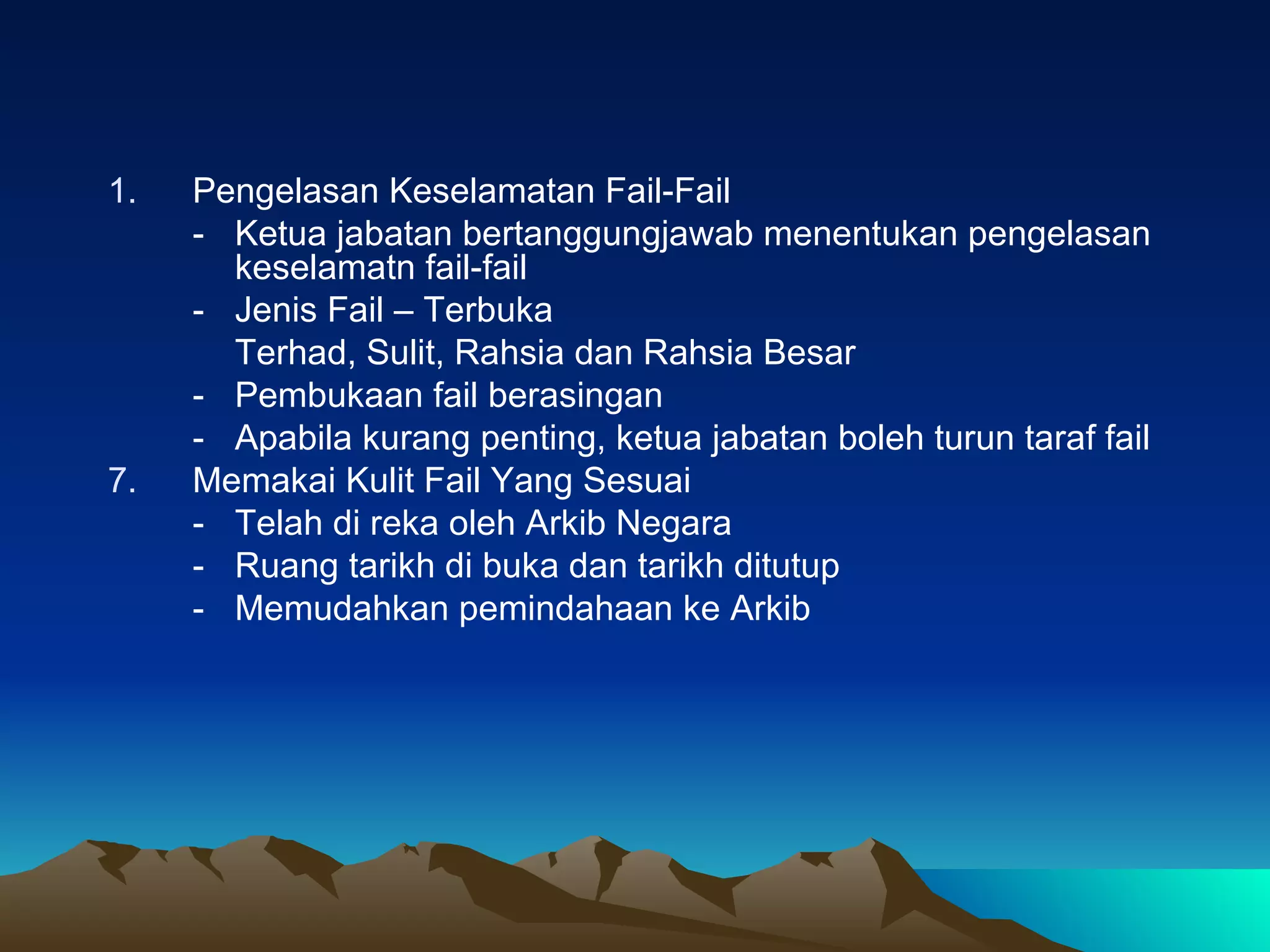 Arahan perkhidmatan | PPT