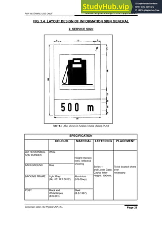 ARAHAN TEKNIK (JALAN) 2E 87 GUIDE SIGNS DESIGN AND APPLICATION JABATAN ...