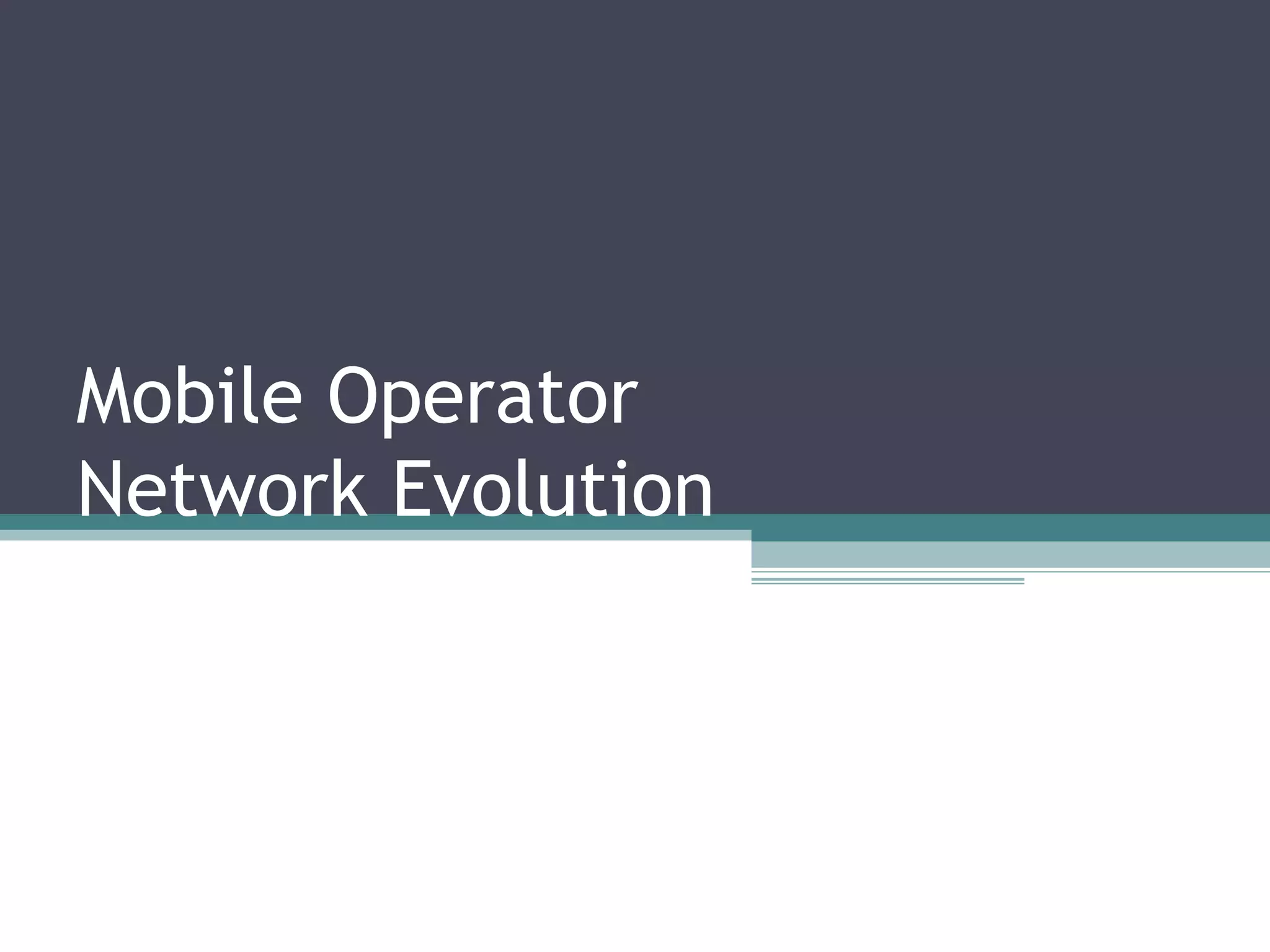 Arah Pengembangan Core Network Architecture Indonesia Ppt