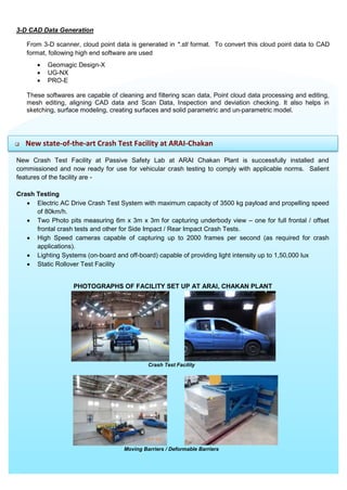Arai crash test facility at chakan | PDF