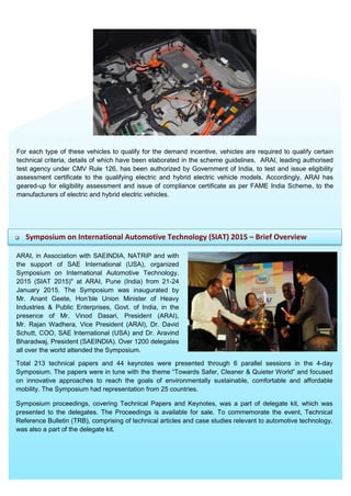 Arai crash test facility at chakan | PDF