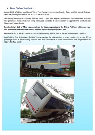 Arai crash test facility at chakan | PDF