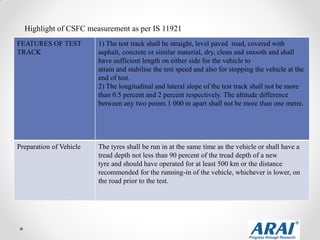 Arai emission testing | PDF