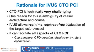 S. Arain - Flash Highlights: Optimizing results: Intravascular imaging in CTO PCI | PDF ...