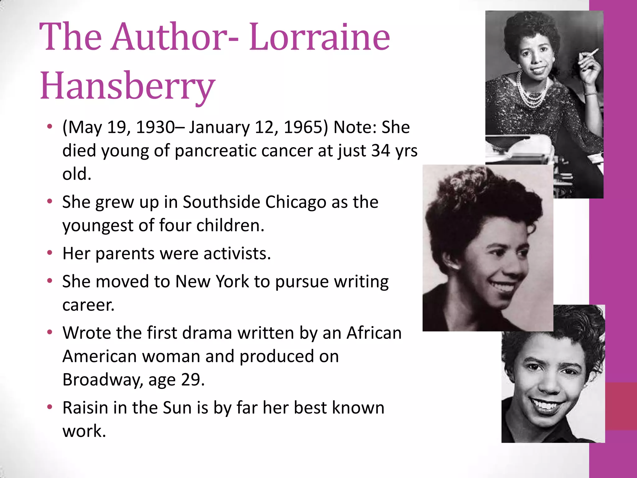 A raisin in the sun | PDF