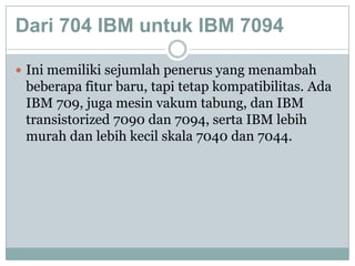 Arsitektur Komputer evolusi | PPTX