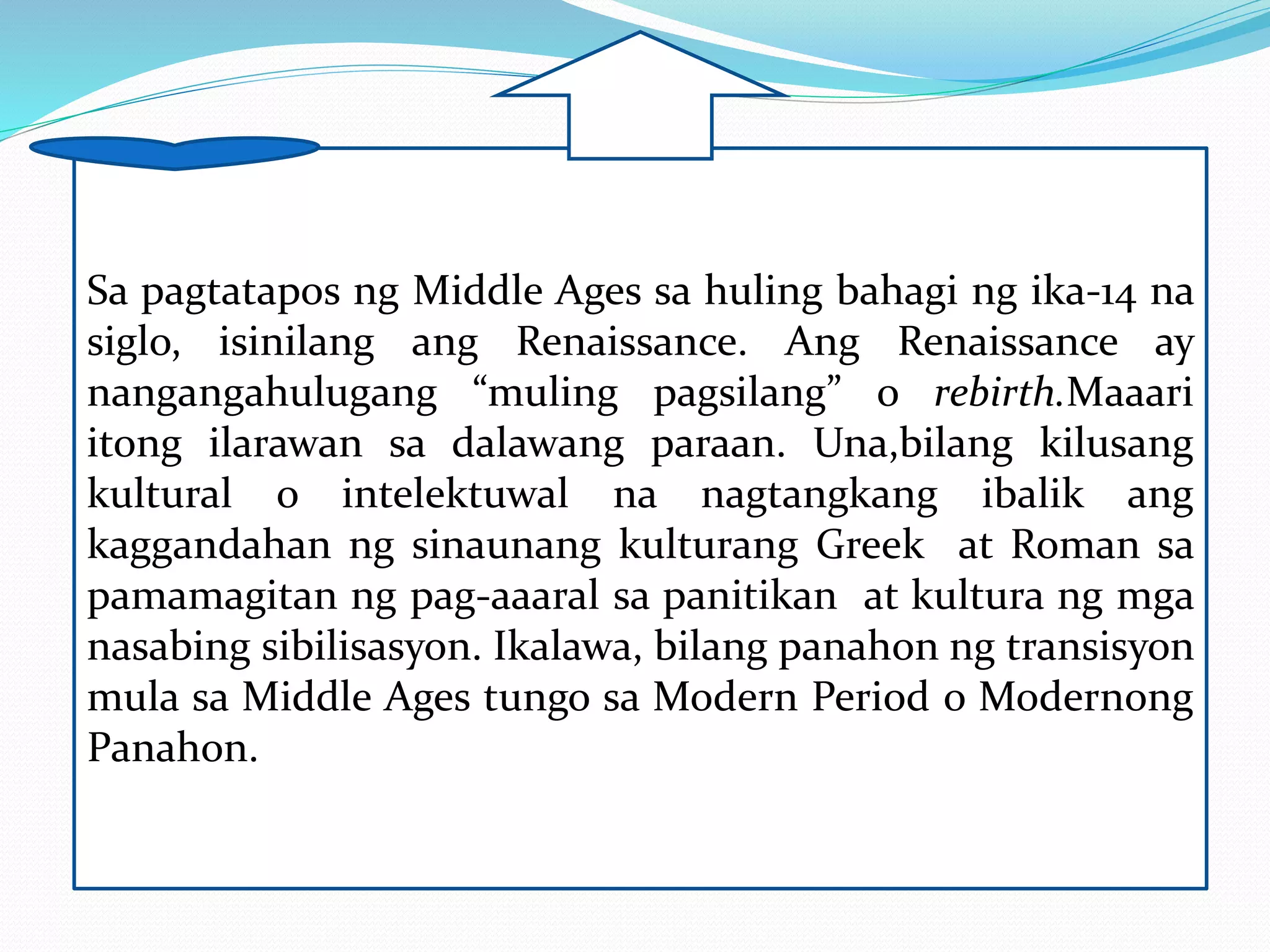 Aral. pan report renaissance | PPTX