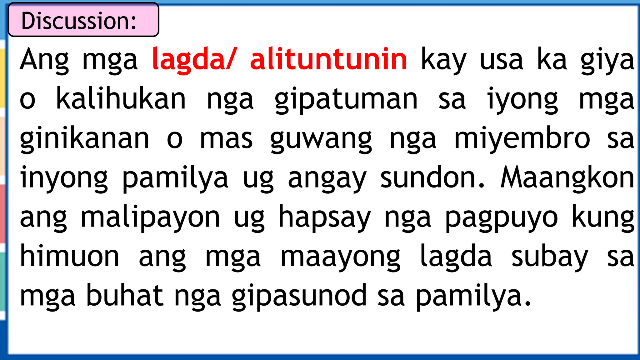 Araling Panlipunan Powerpoint Presentation | PPTX