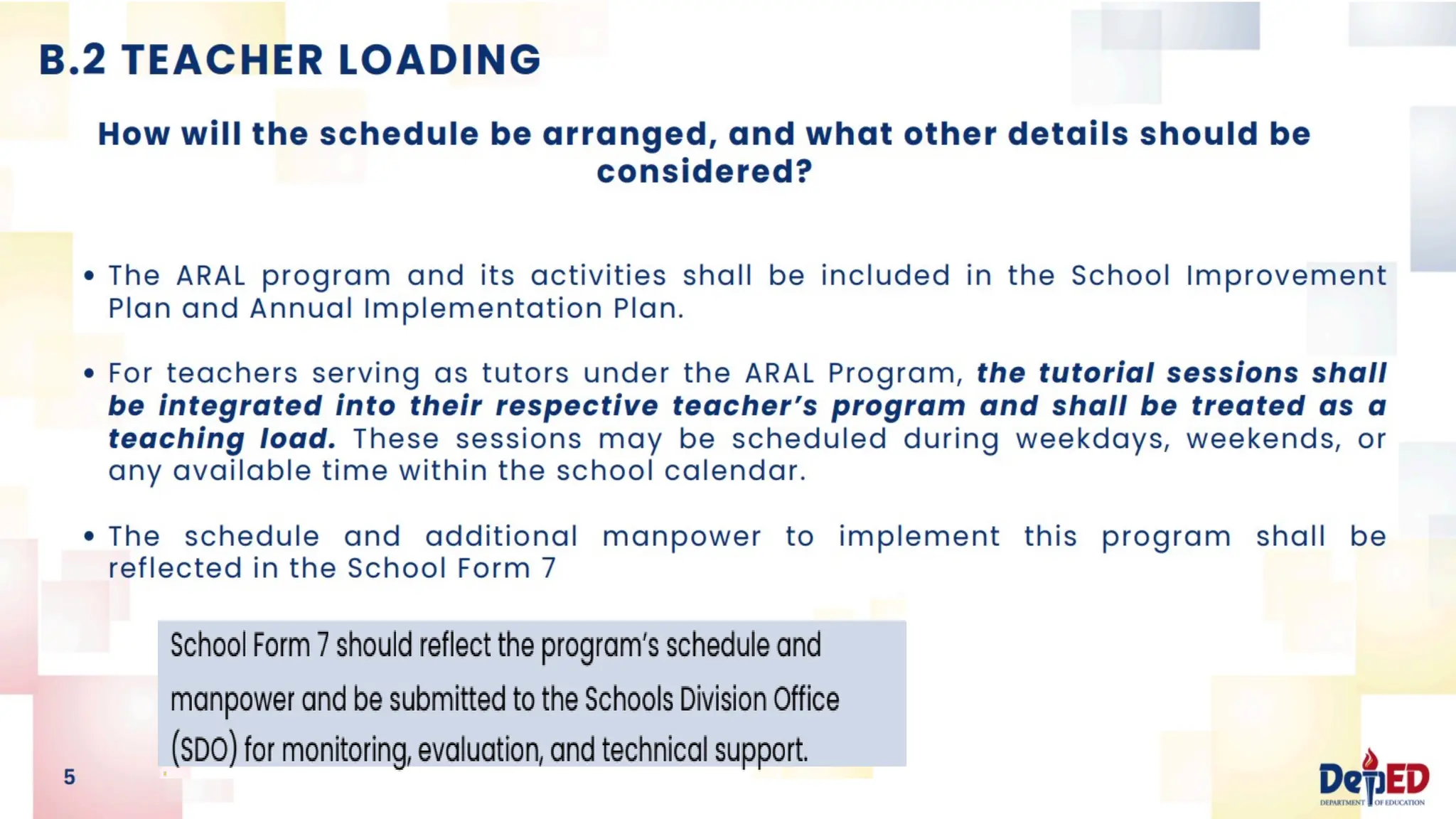 Powerpoint Presentation about ARAL Program | PPTX